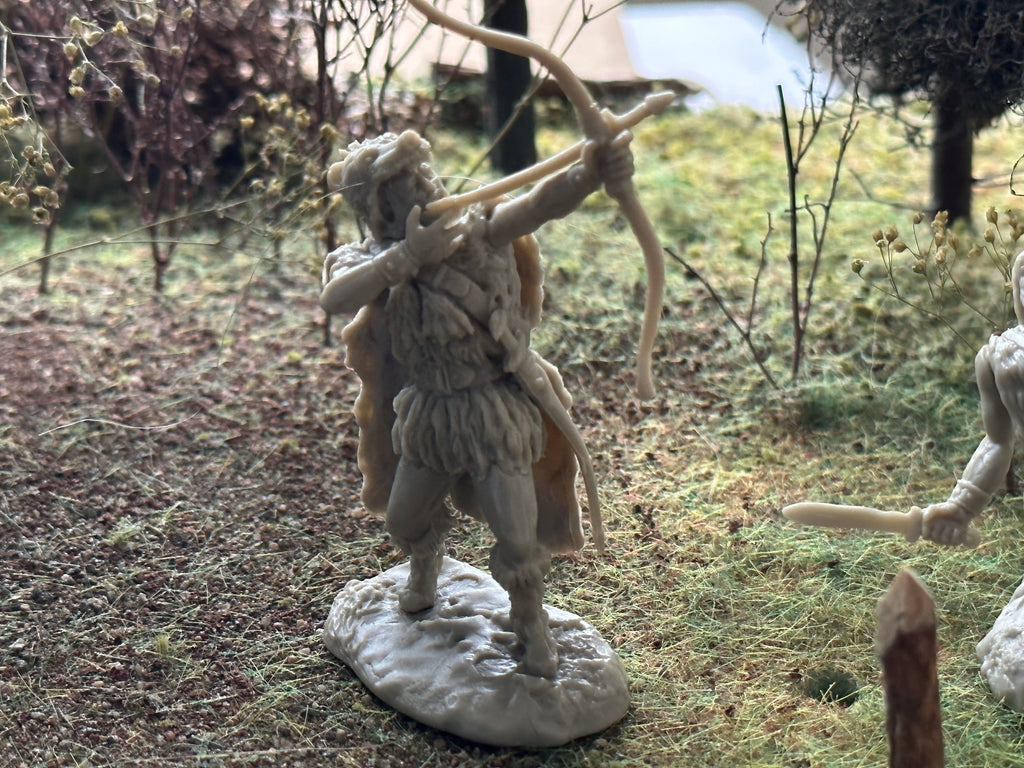 BARBARIANS / VIKINGS SET #1 GRAY/GREEN COLOR - Conte Collectibles ...